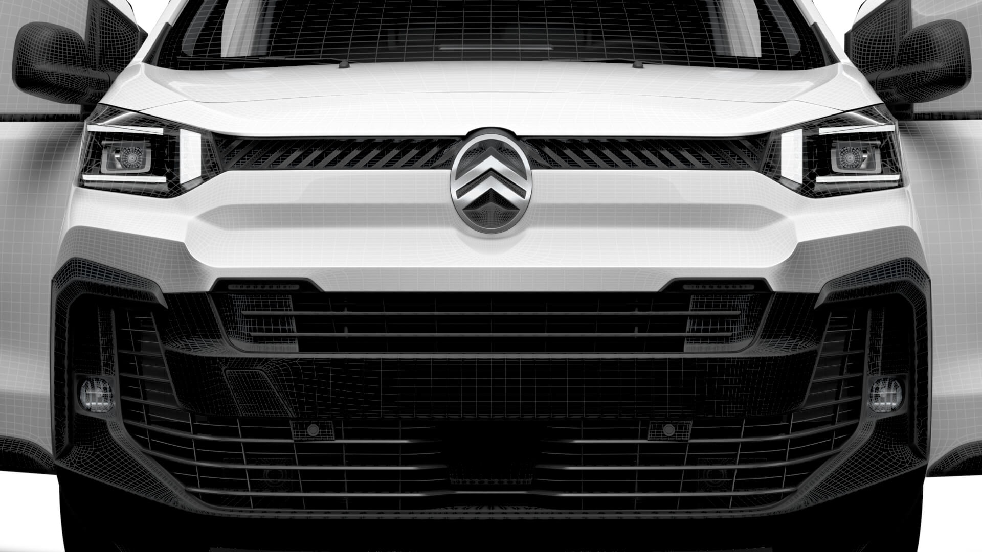 Citroen E Jumpy Combivan L3 HQ Interior 2024 - 3D Model by Creator 3D