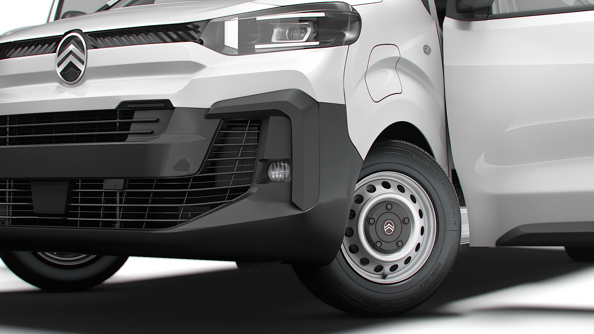 Citroen E Jumpy Van L1 HQ Interior 2024 - 3D Model by Creator 3D