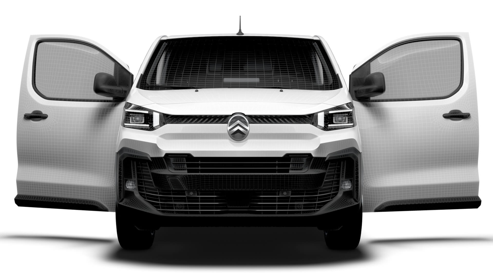 Citroen E Jumpy Van L1 HQ Interior 2024 - 3D Model by Creator 3D