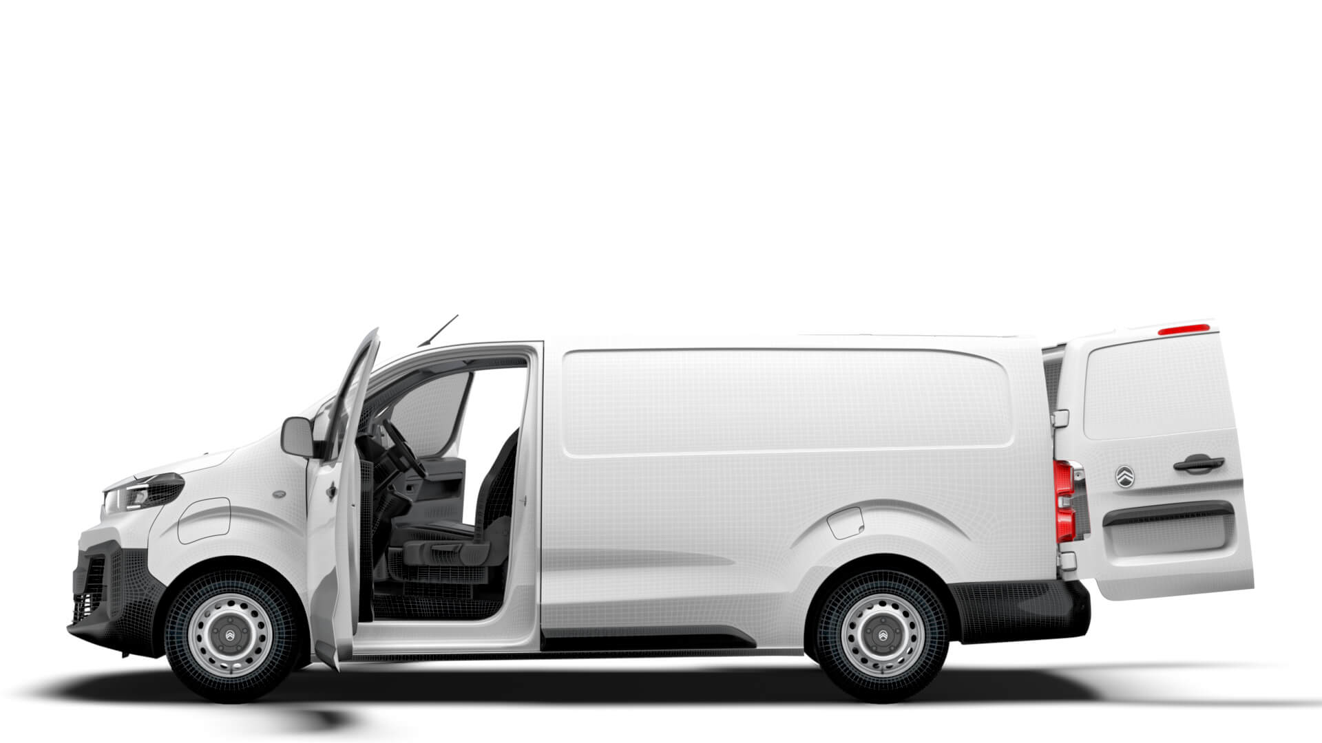 Citroen E Jumpy Van L3 HQ Interior 2024 - 3D Model by Creator 3D