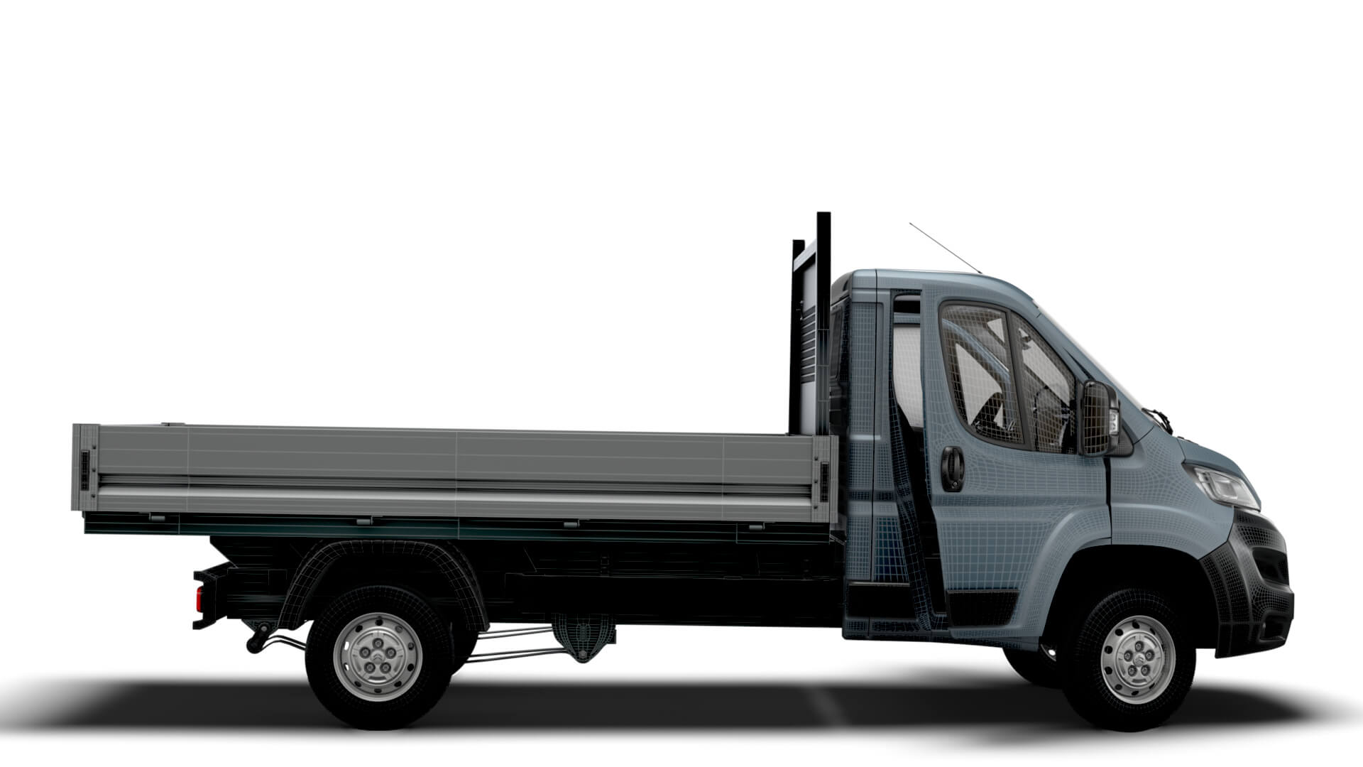 Citroen Jumper SingleCab Tipper Hqinterior 2023 - 3D Model by Creator 3D