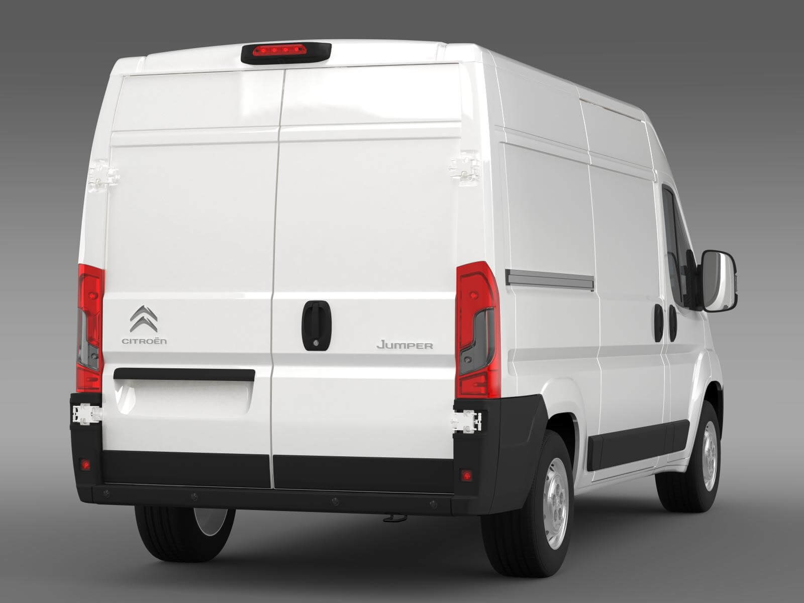 Citroen Jumper Van L2H2 2014 - 3D Model by Creator 3D