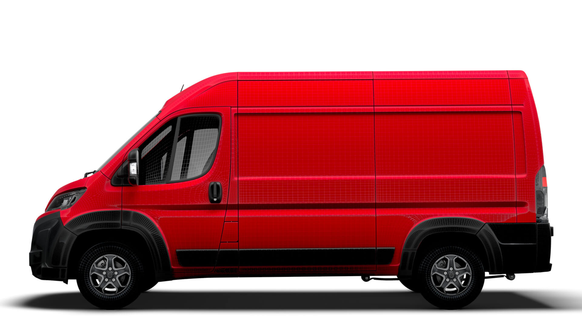 Citroen Jumper Van L2H2 2024 - 3D Model by Creator 3D
