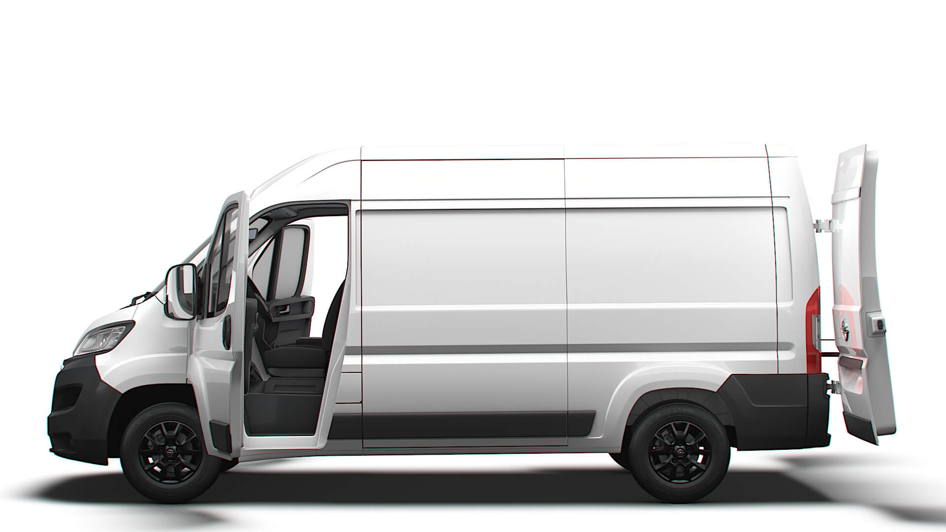 Citroen Jumper Van L2H2 HQ Interior 2023 - 3D Model by Creator 3D