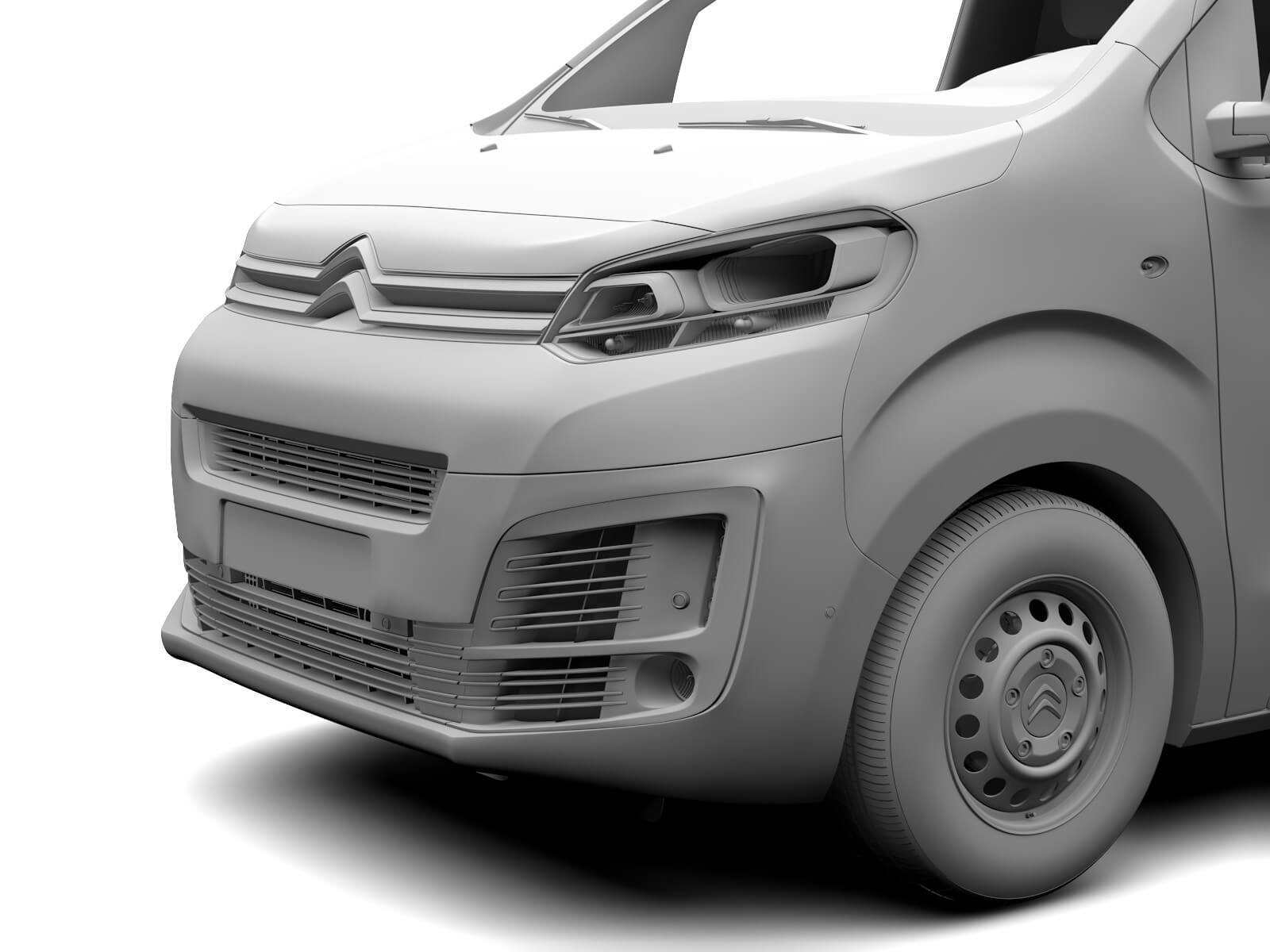 Citroen Jumpy L1 2017 - 3D Model by Creator 3D