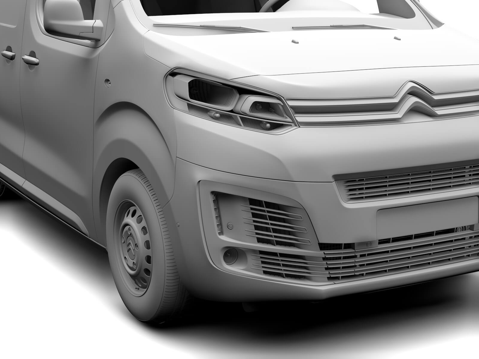Citroen Jumpy L1 2017 - 3D Model by Creator 3D
