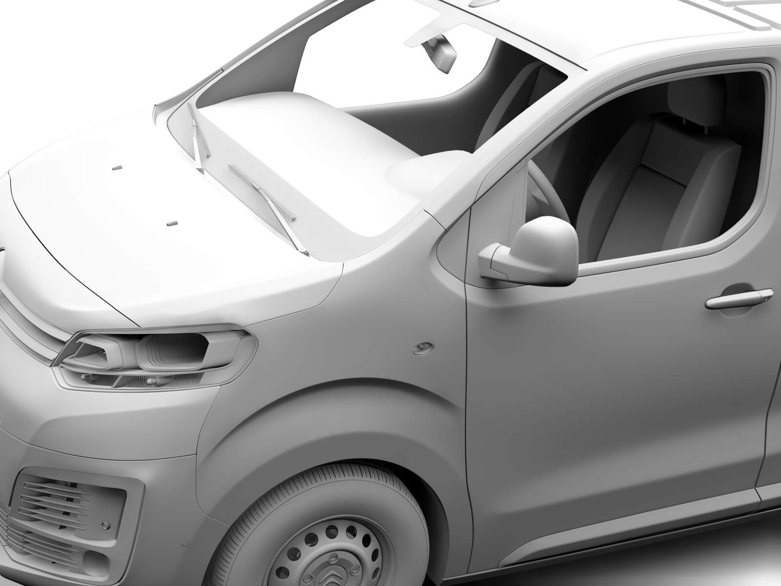 Citroen Jumpy L1 2017 - 3D Model by Creator 3D