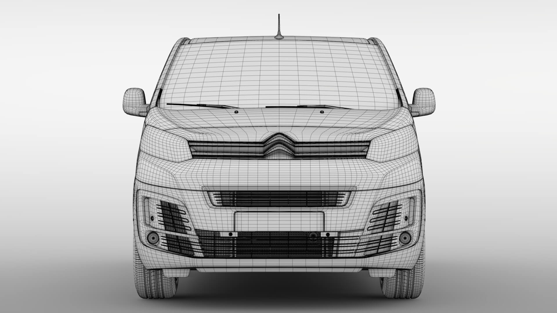 Citroen Jumpy L1 2017 - 3D Model by Creator 3D