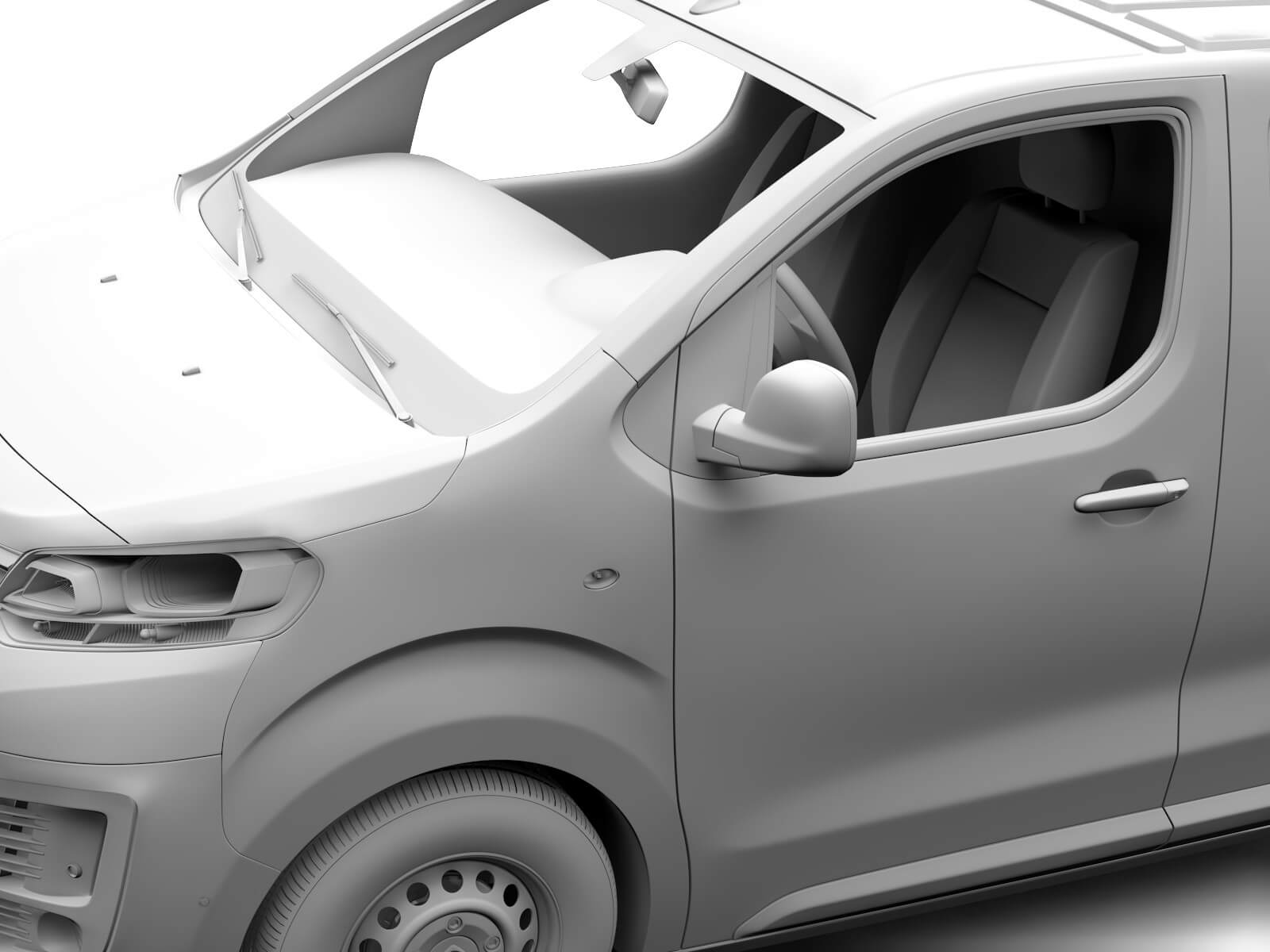 Citroen Jumpy L2 2017 - 3D Model by Creator 3D