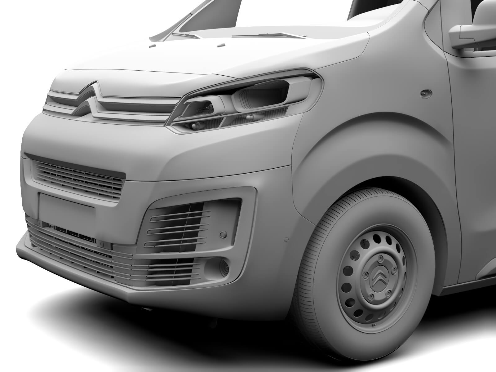 Citroen Jumpy L3 2017 - 3D Model by Creator 3D