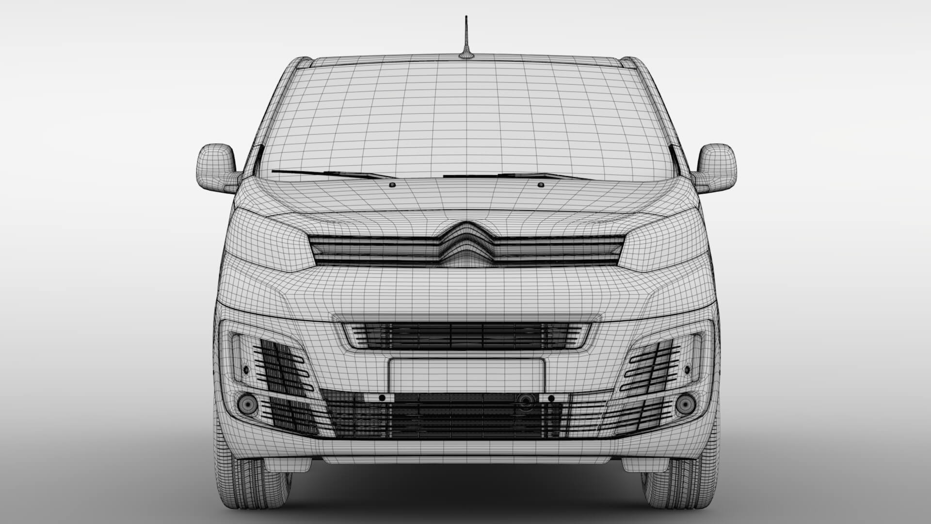 Citroen Jumpy L3 2017 - 3D Model by Creator 3D