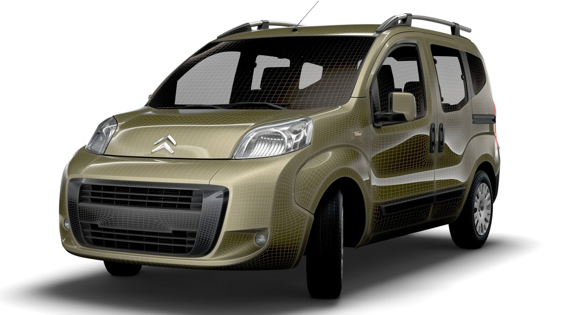 Citroen Nemo Multispace 2017 - 3D Model by Creator 3D