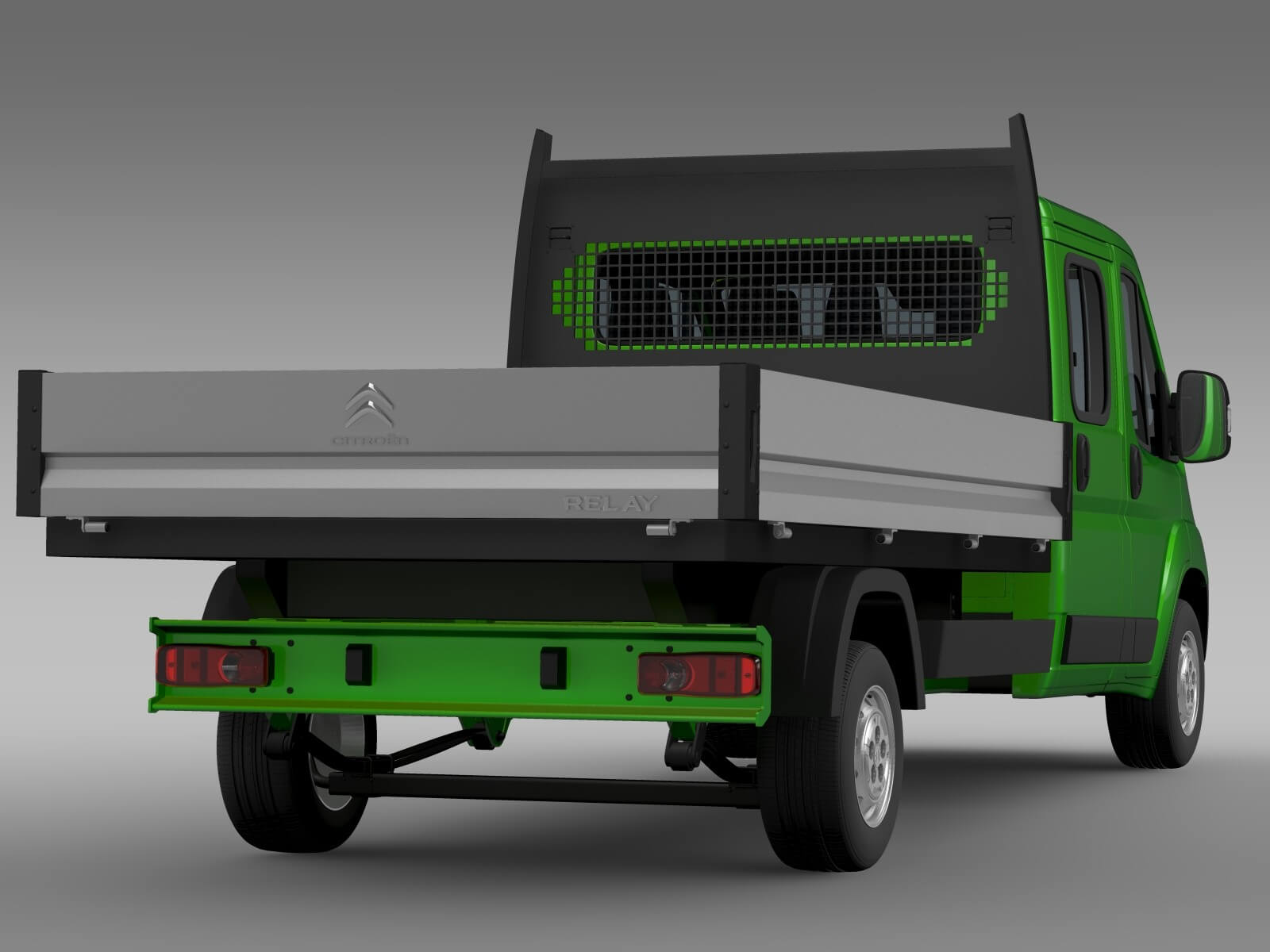 Citroen Relay Crew Cab Truck 2016 - 3D Model by Creator 3D