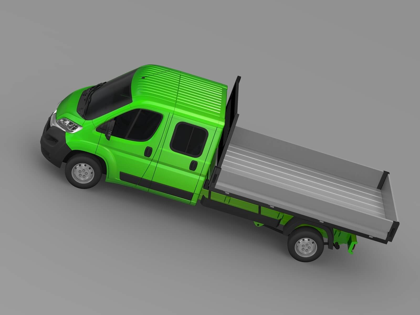 Citroen Relay Crew Cab Truck 2016 - 3D Model by Creator 3D