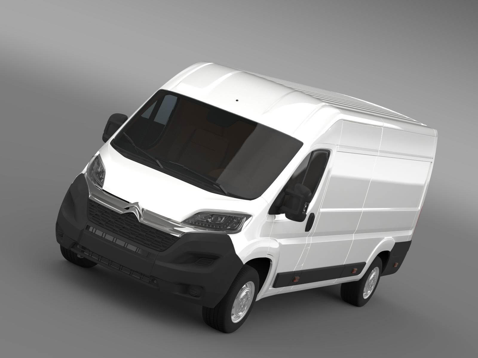 Citroen Relay Van L4H2 2014 - 3D Model by Creator 3D