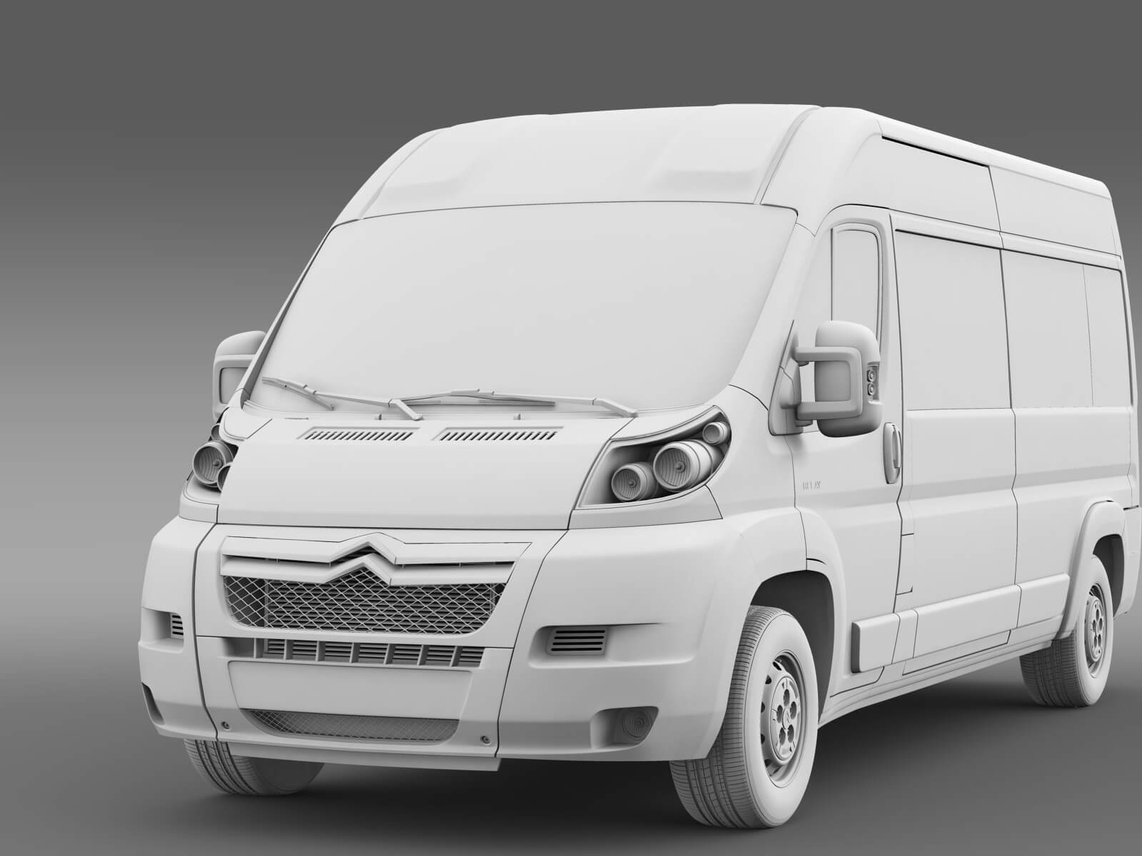 Citroen Relay Window Van L3H2 2006 - 3D Model by Creator 3D