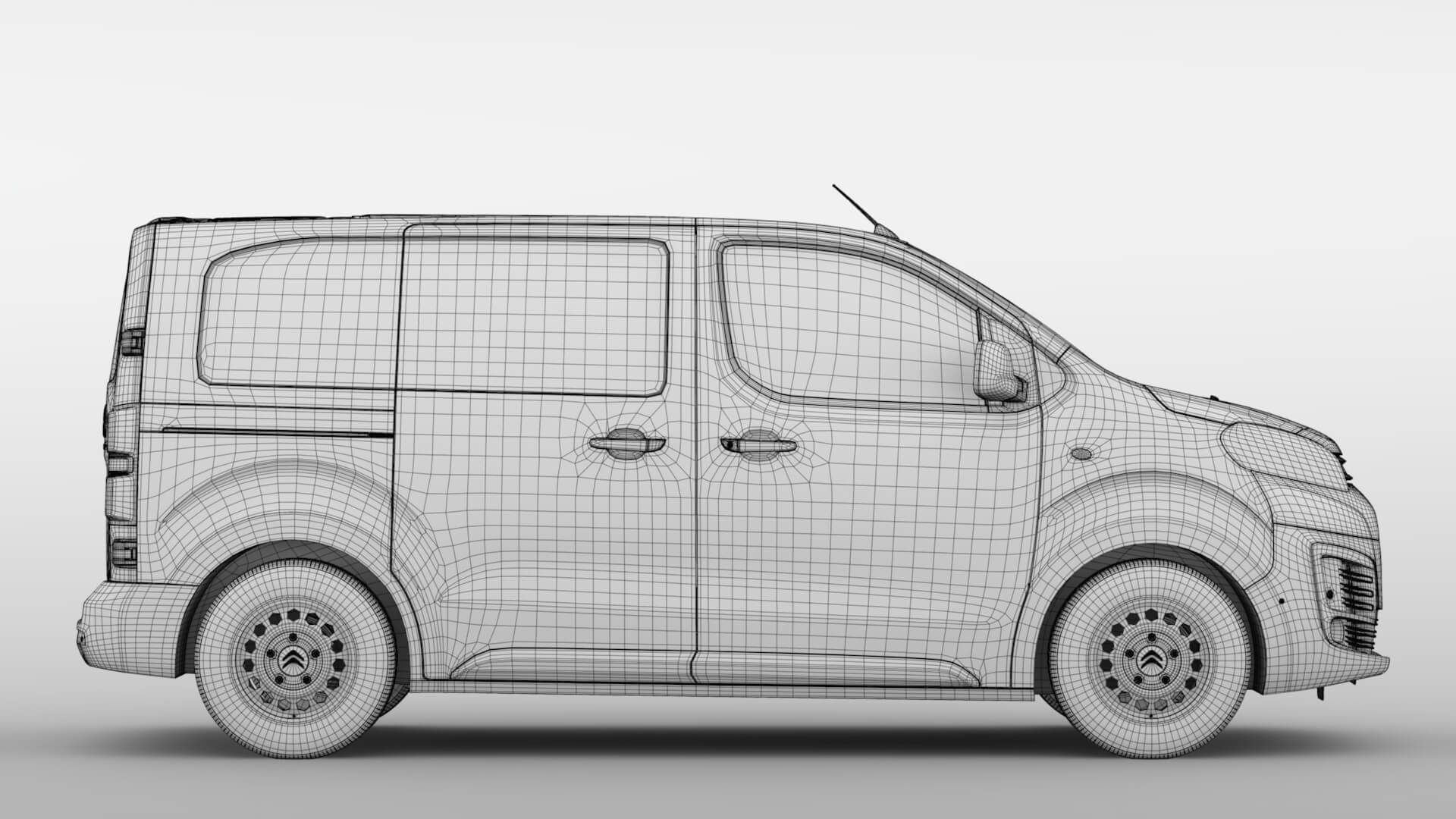 Citroen SpaceTourer L1 2017 - 3D Model by Creator 3D