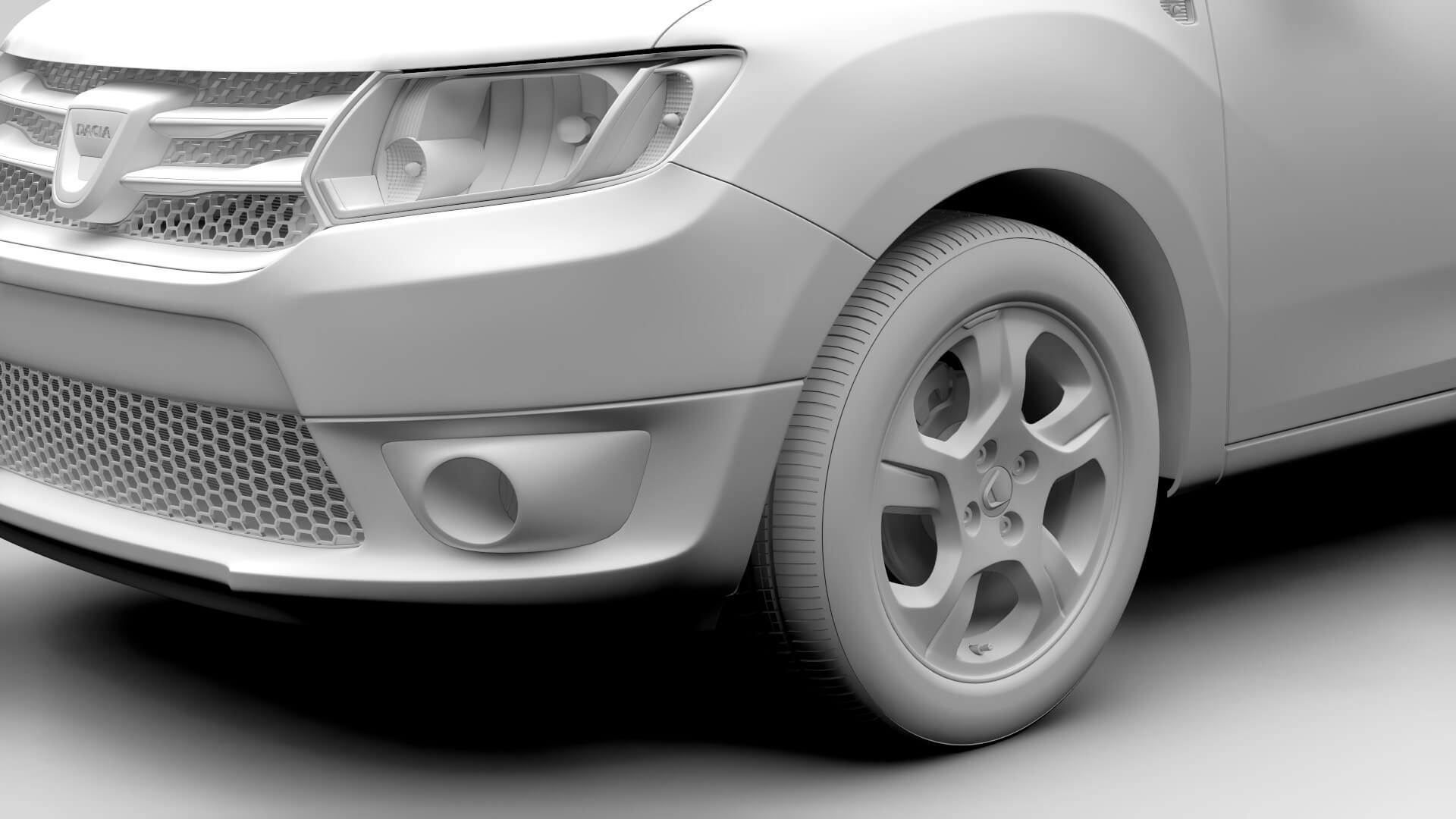 Dacia Logan 2015 - 3D Model by Creator 3D