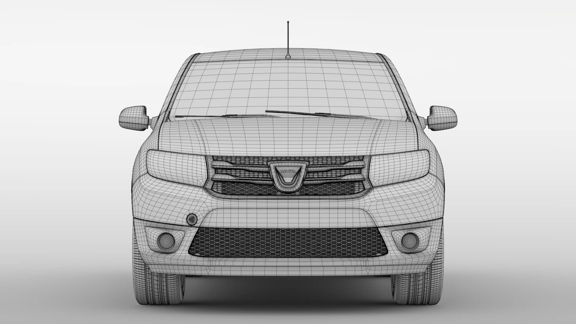 Dacia Logan 2015 - 3D Model by Creator 3D