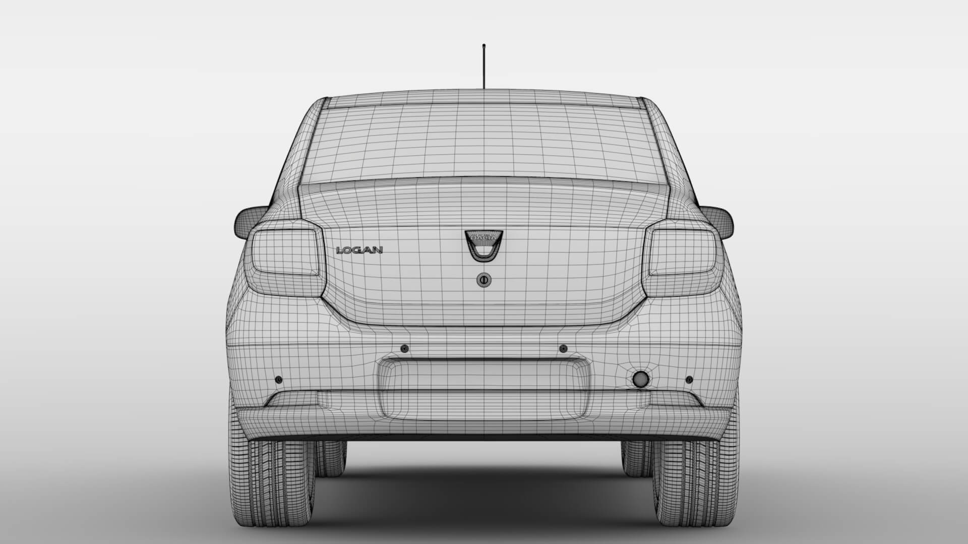 Dacia Logan 2015 - 3D Model by Creator 3D
