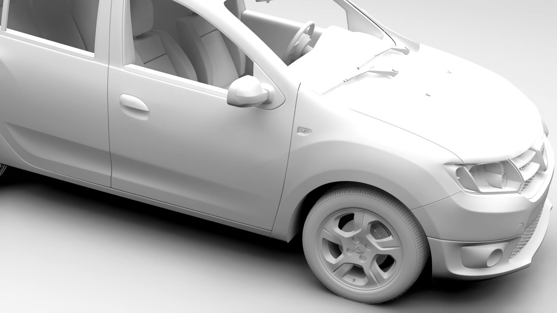 Dacia Sandero 2015 - 3D Model by Creator 3D