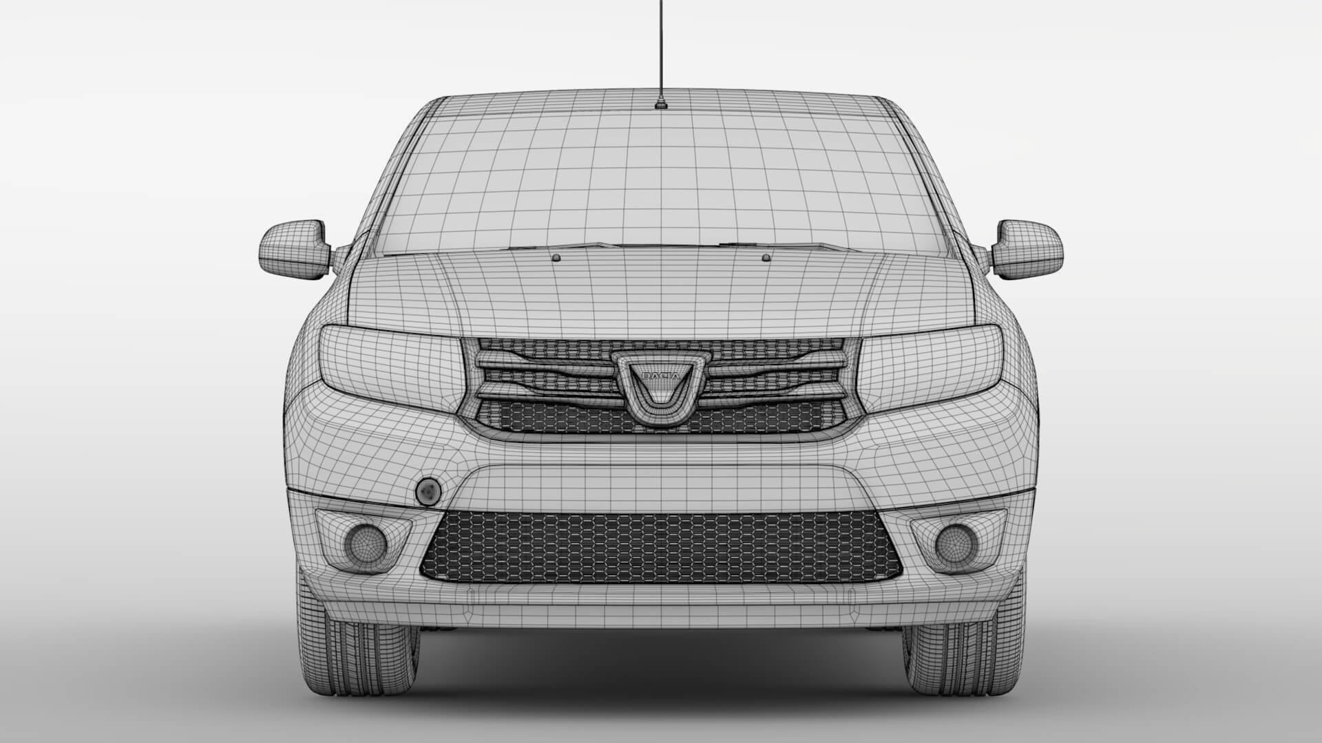 Dacia Sandero 2015 - 3D Model by Creator 3D