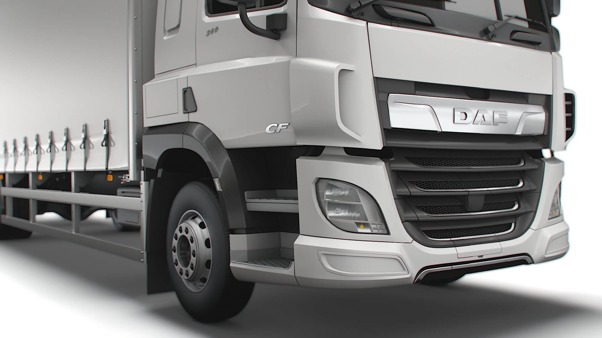 DAF CF Box 2020 - 3D Model by Creator 3D