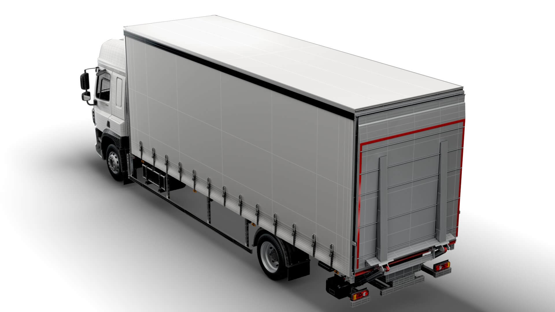 DAF CF Box 2020 - 3D Model by Creator 3D