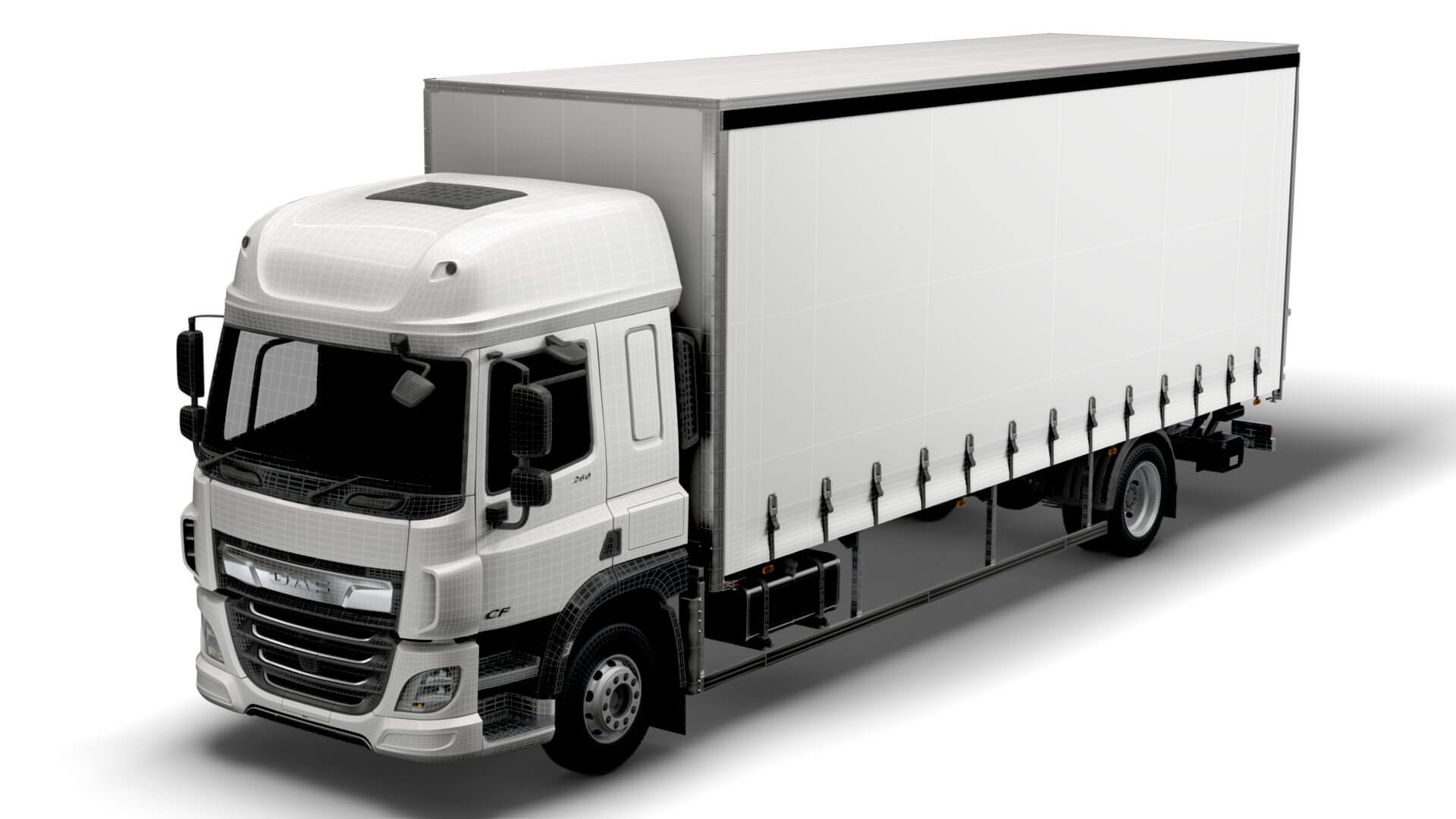 DAF CF Box 2020 - 3D Model by Creator 3D