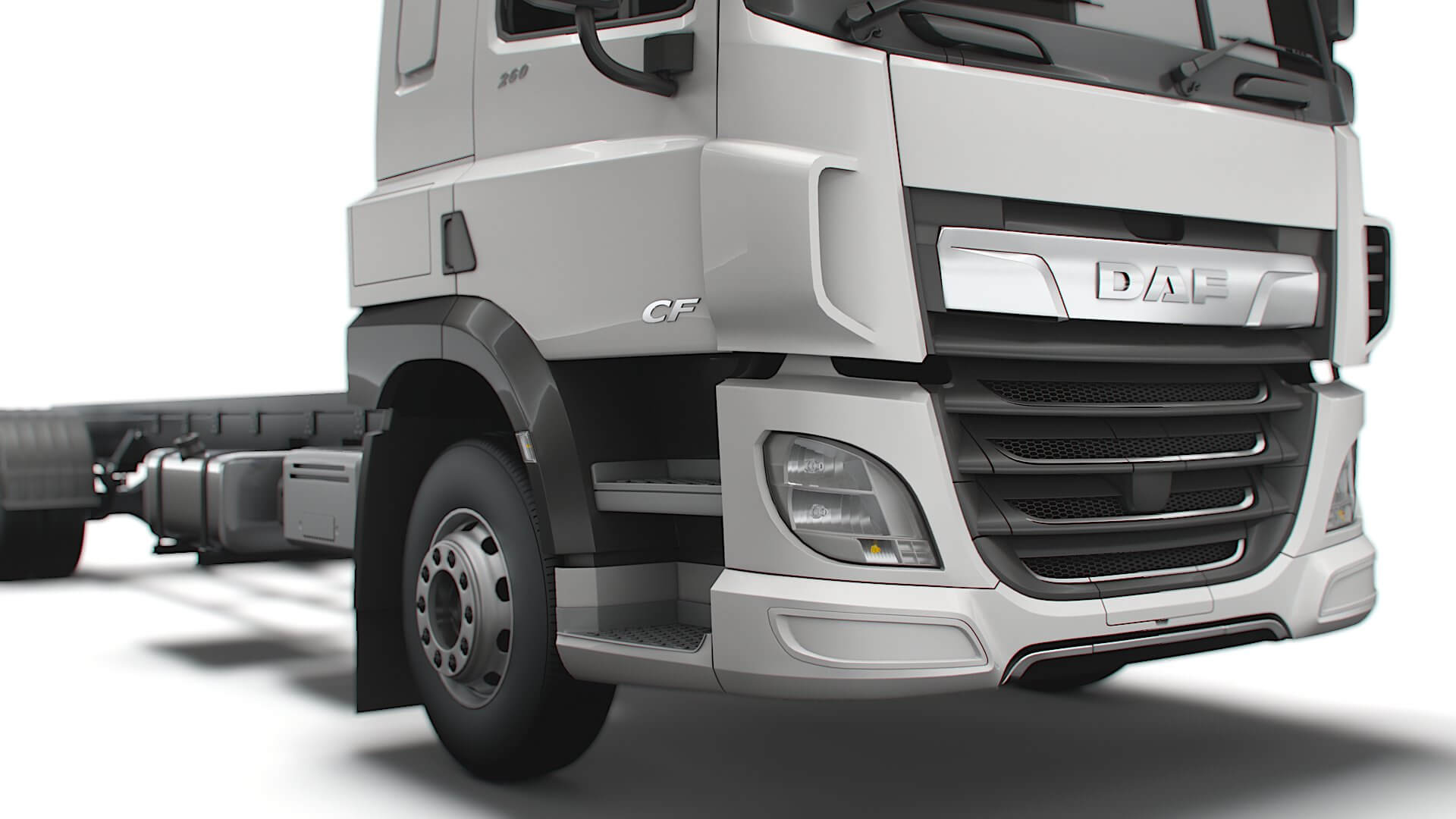 DAF CF Chassis 2020 - 3D Model by Creator 3D