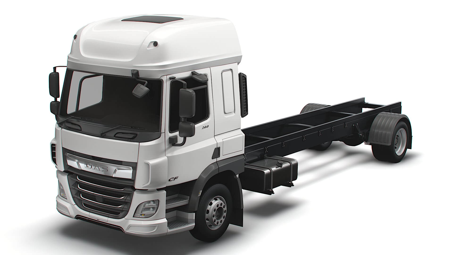 DAF CF Chassis 2020 - 3D Model by Creator 3D