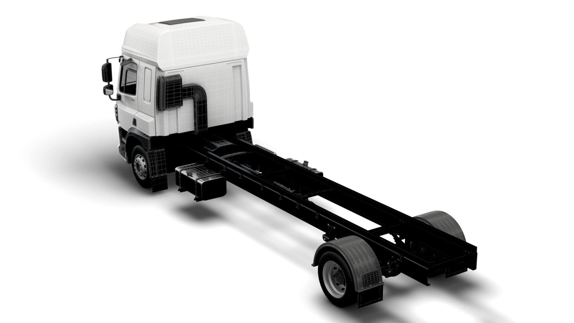 DAF CF Chassis 2020 - 3D Model by Creator 3D