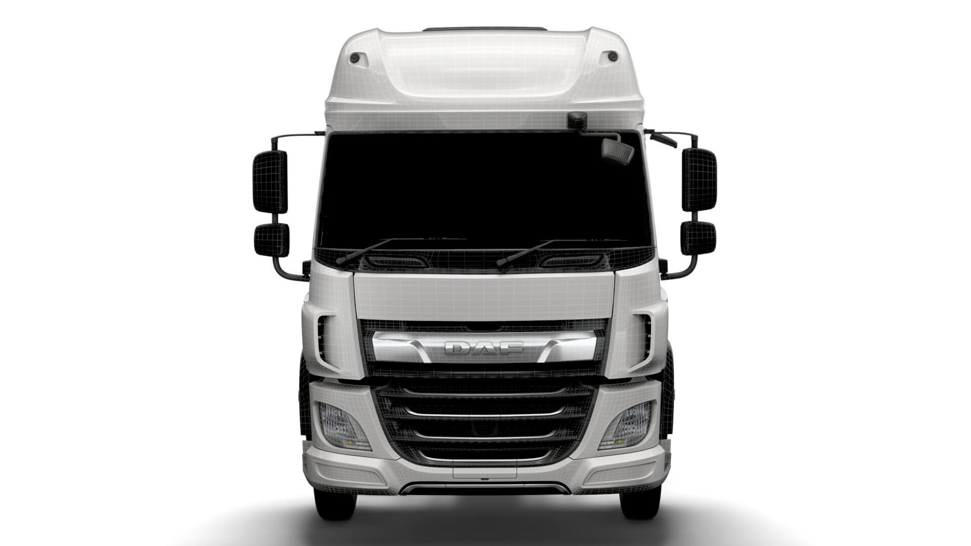 DAF CF Chassis 2020 - 3D Model by Creator 3D