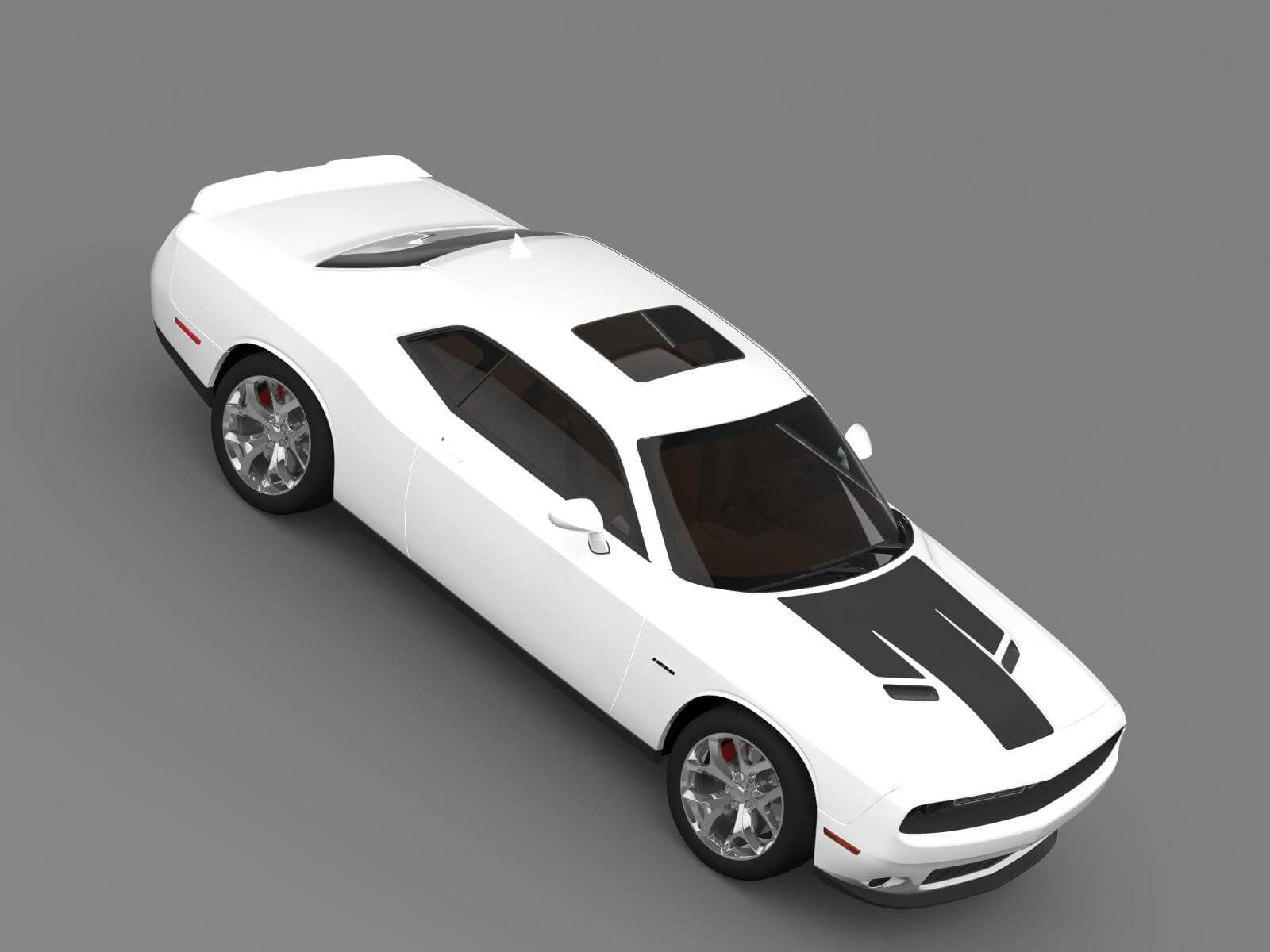 Dodge Challenger RT LC 2015 - 3D Model by Creator 3D