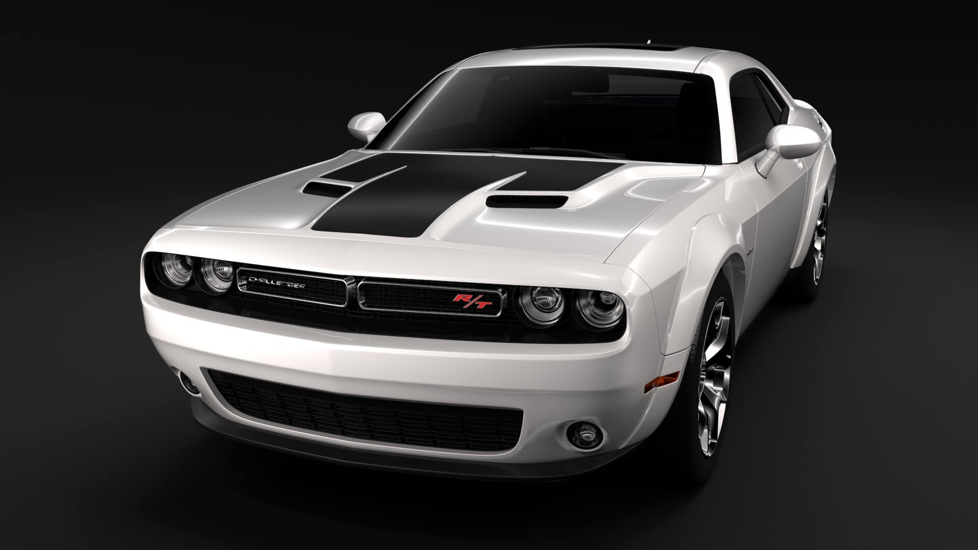 Dodge Challenger RT Widebody 2017 - 3D Model by Creator 3D