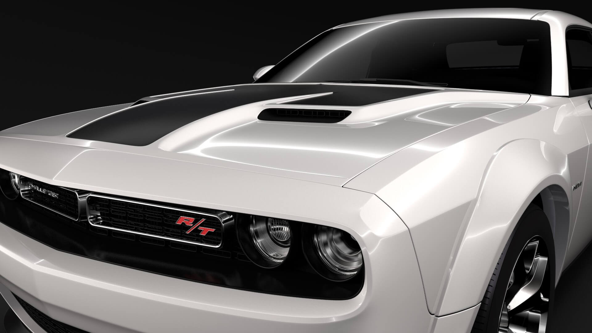 Dodge Challenger RT Widebody 2017 - 3D Model by Creator 3D