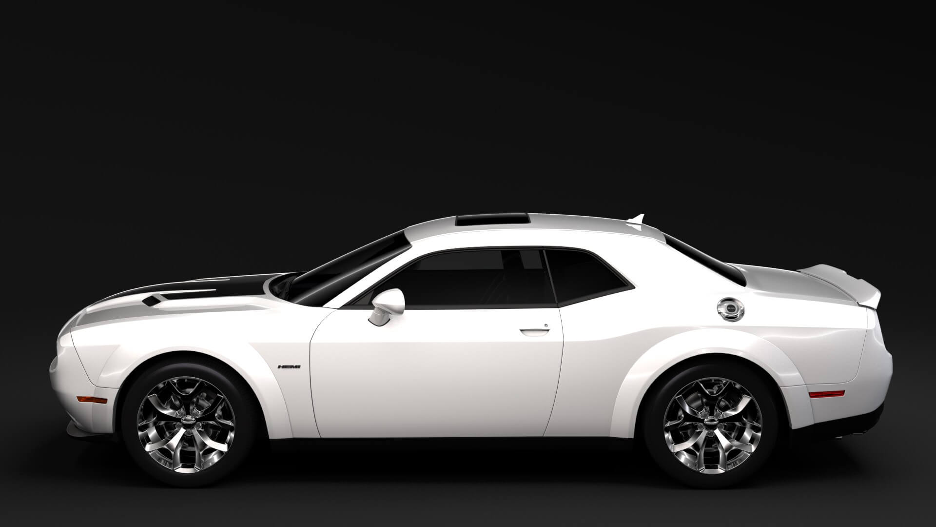 Dodge Challenger RT Widebody 2017 - 3D Model by Creator 3D