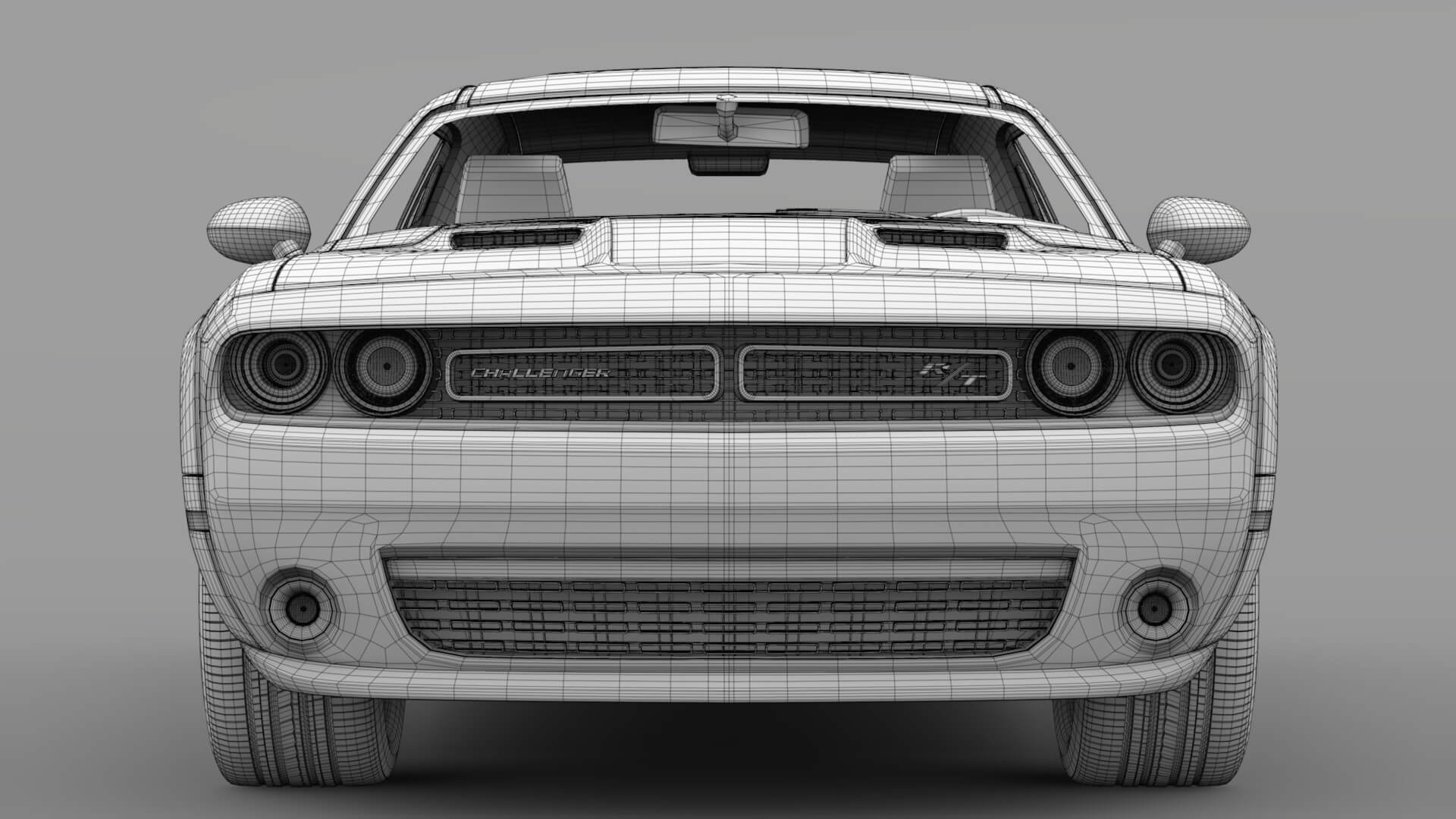 Dodge Challenger RT Widebody 2017 - 3D Model by Creator 3D