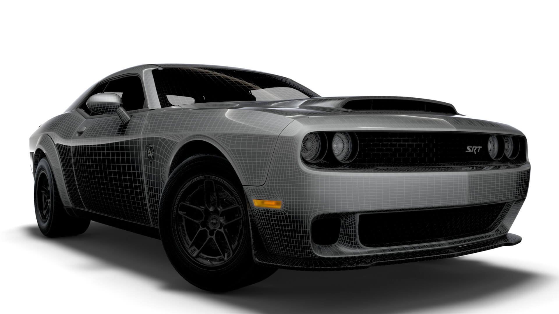 Dodge Challenger SRT Demon 170 LC 2023 - 3D Model by Creator 3D