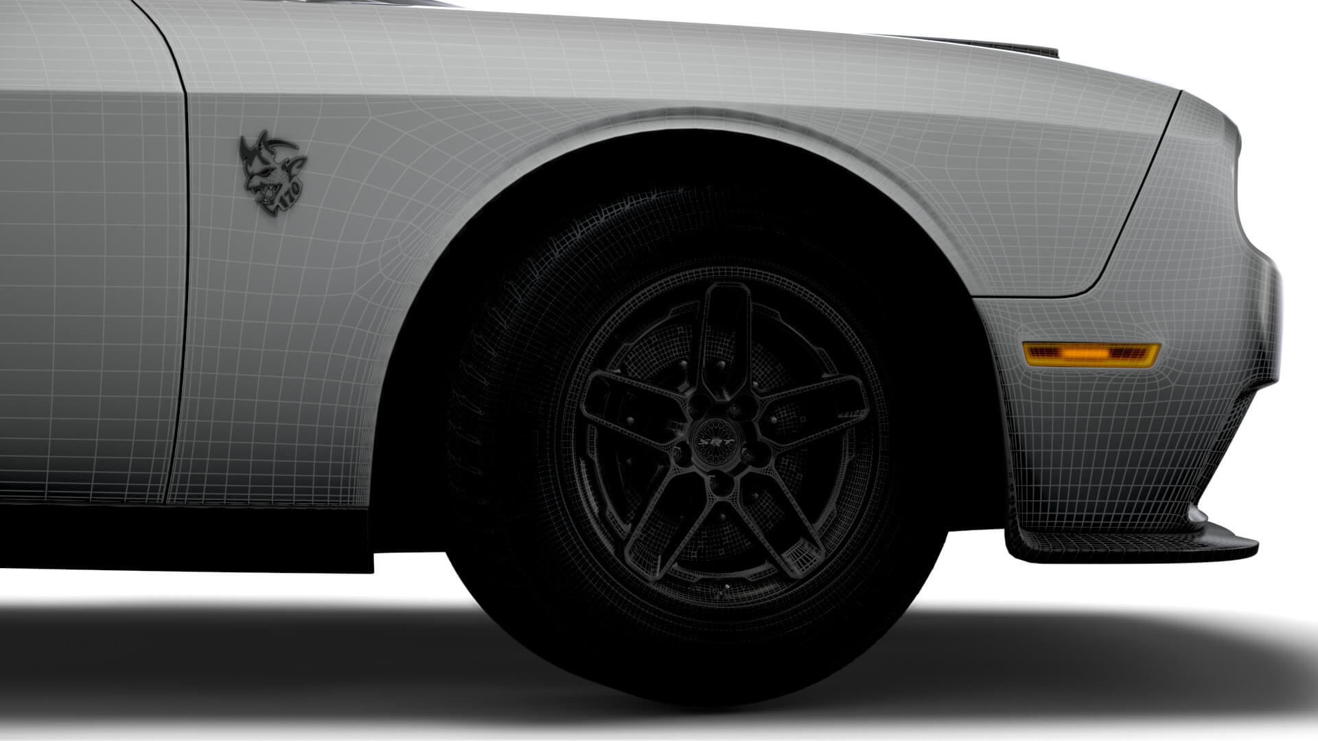 Dodge Challenger SRT Demon 170 LC 2023 - 3D Model by Creator 3D