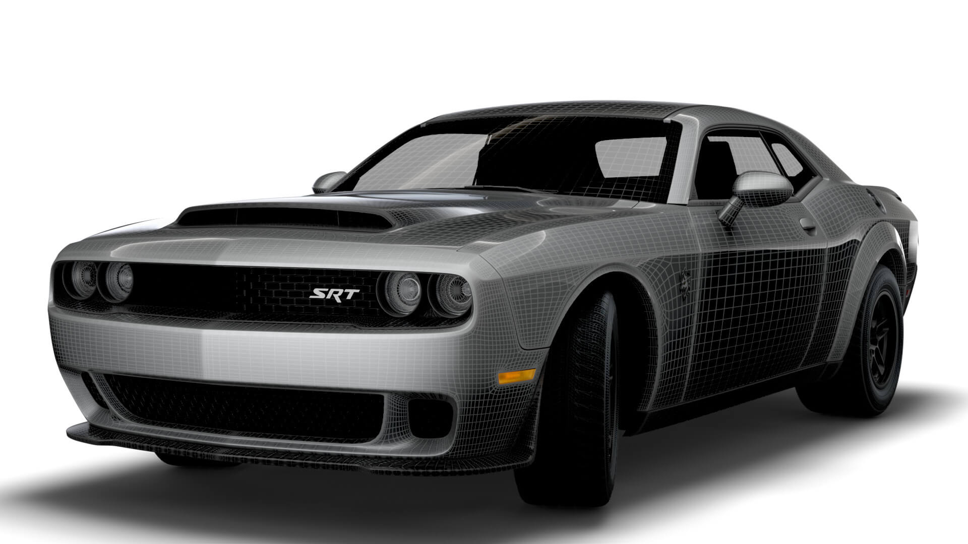 Dodge Challenger SRT Demon 170 LC 2023 - 3D Model by Creator 3D