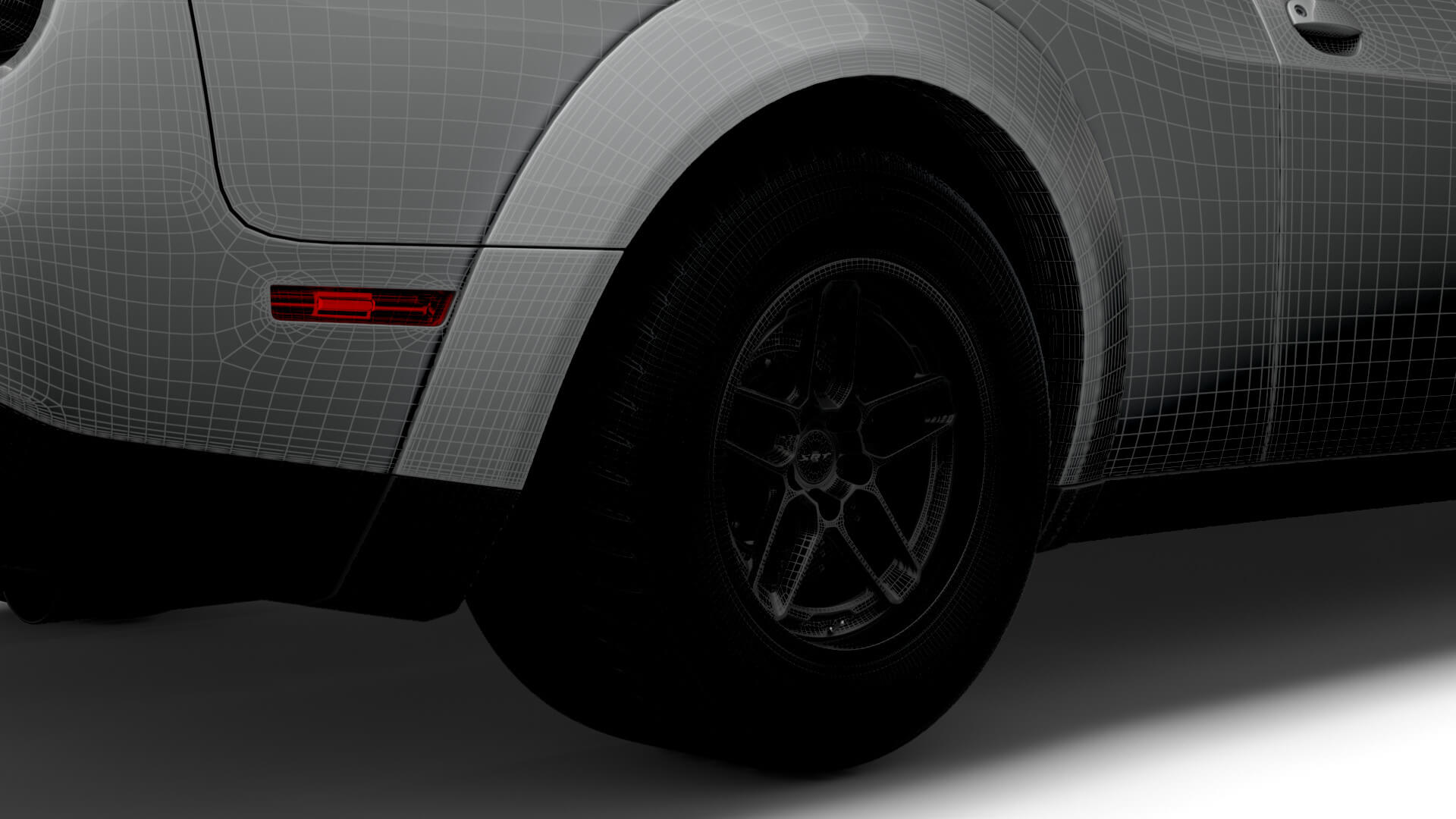 Dodge Challenger SRT Demon 170 LC 2023 - 3D Model by Creator 3D