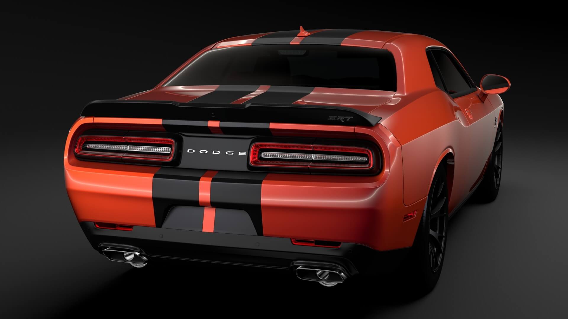 Dodge Challenger SRT Hellcat Go Mangoo 2017 - 3D Model by Creator 3D