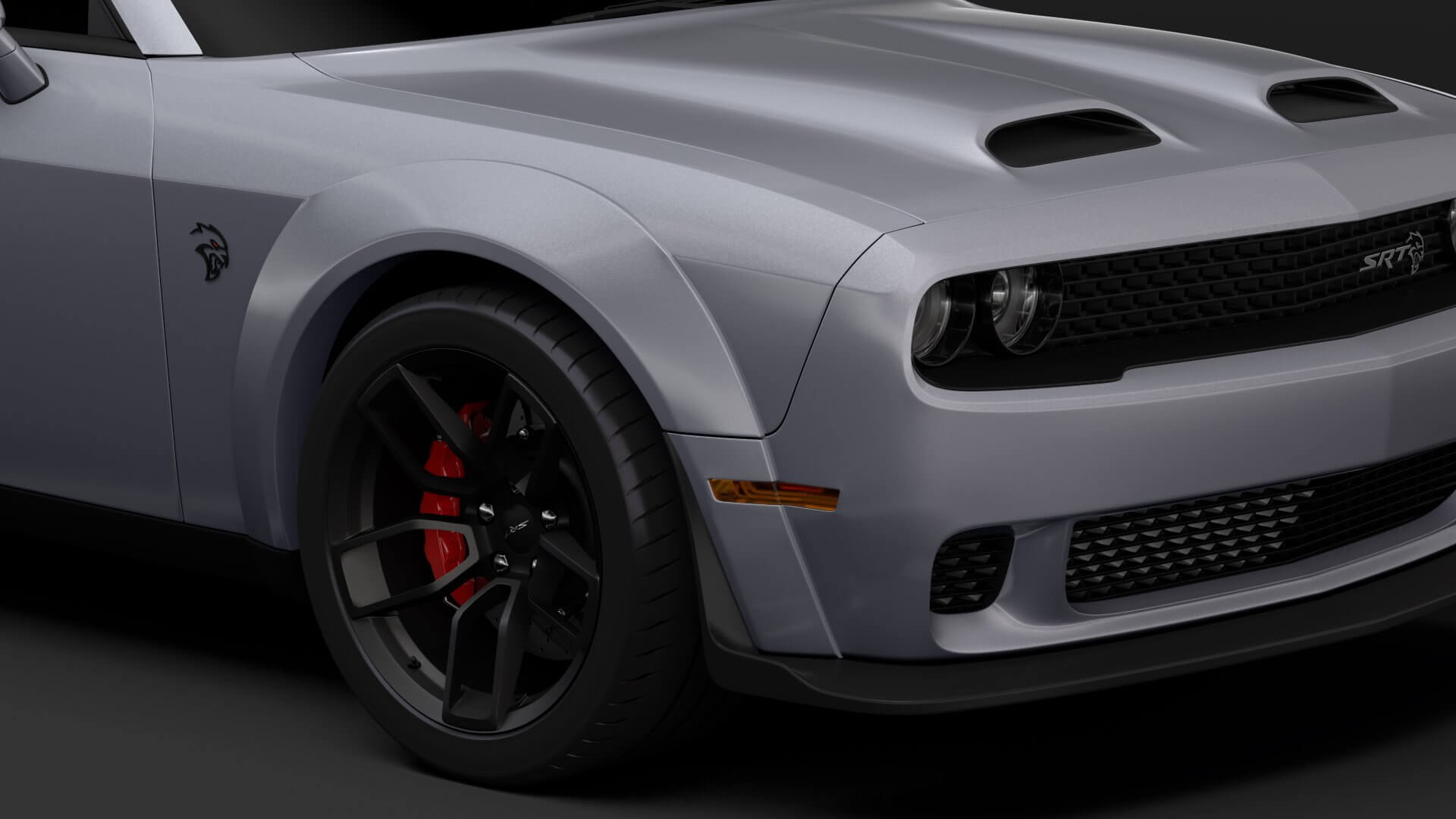 Dodge Challenger SRT Hellcat Redeye Widebody LC 2019 - 3D Model by ...