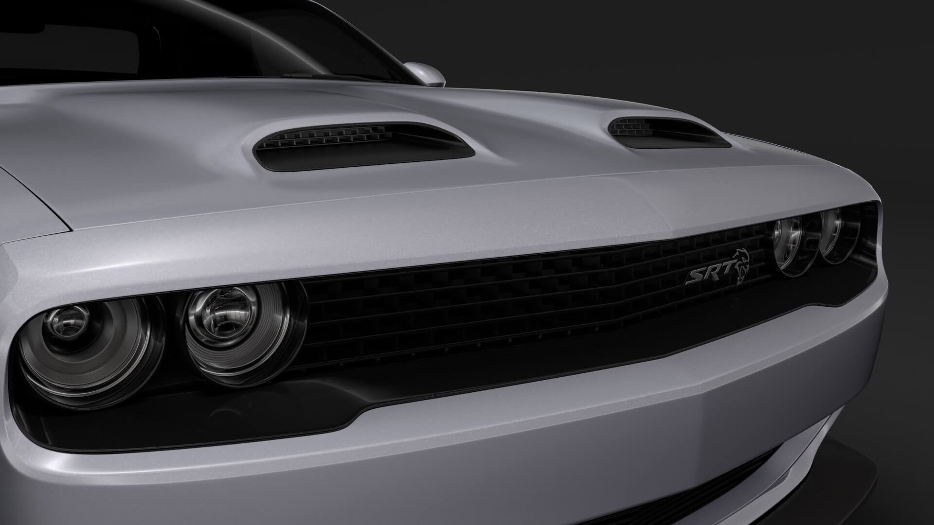 Dodge Challenger SRT Hellcat Redeye Widebody LC 2019 - 3D Model by ...