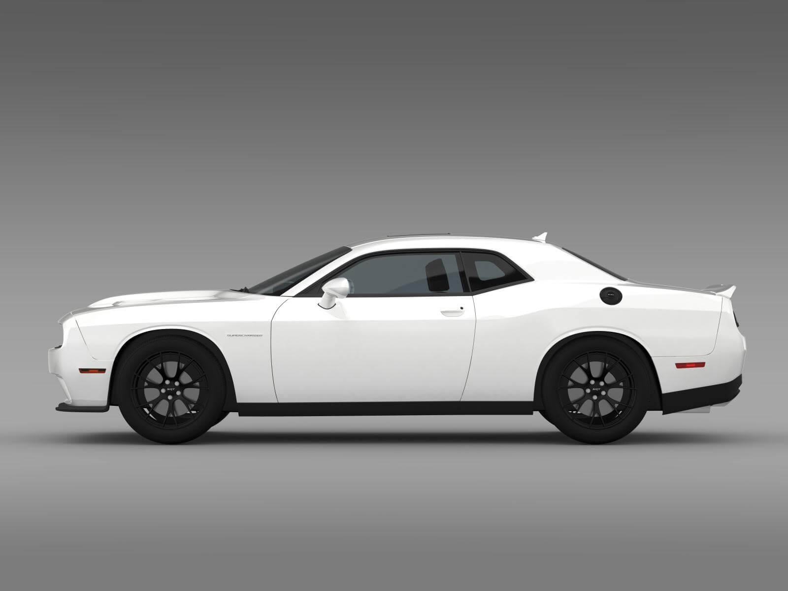Dodge Challenger SRT Hellcat Supercharged 2015 - 3D Model by Creator 3D