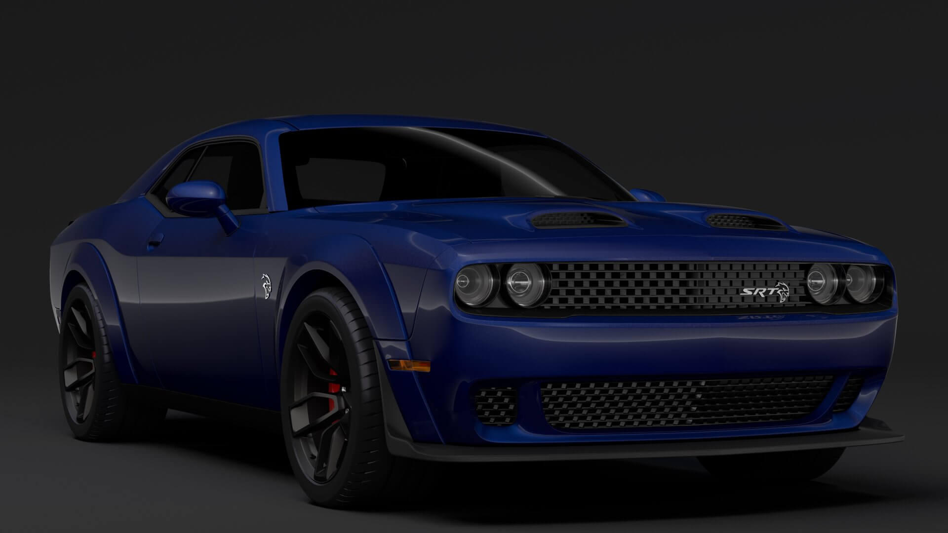 Dodge Challenger SRT Hellcat Widebody LC 2019 - 3D Model by Creator 3D