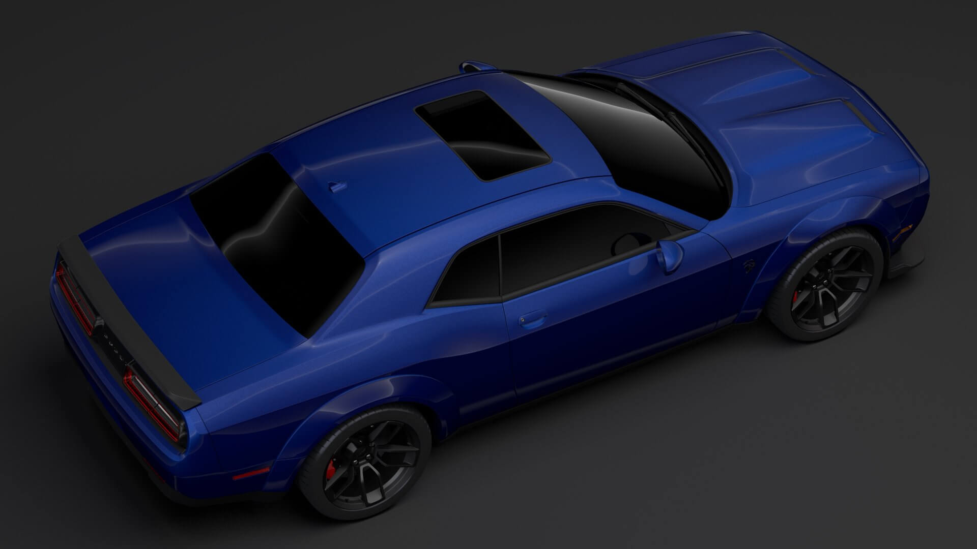 Dodge Challenger SRT Hellcat Widebody LC 2019 - 3D Model by Creator 3D