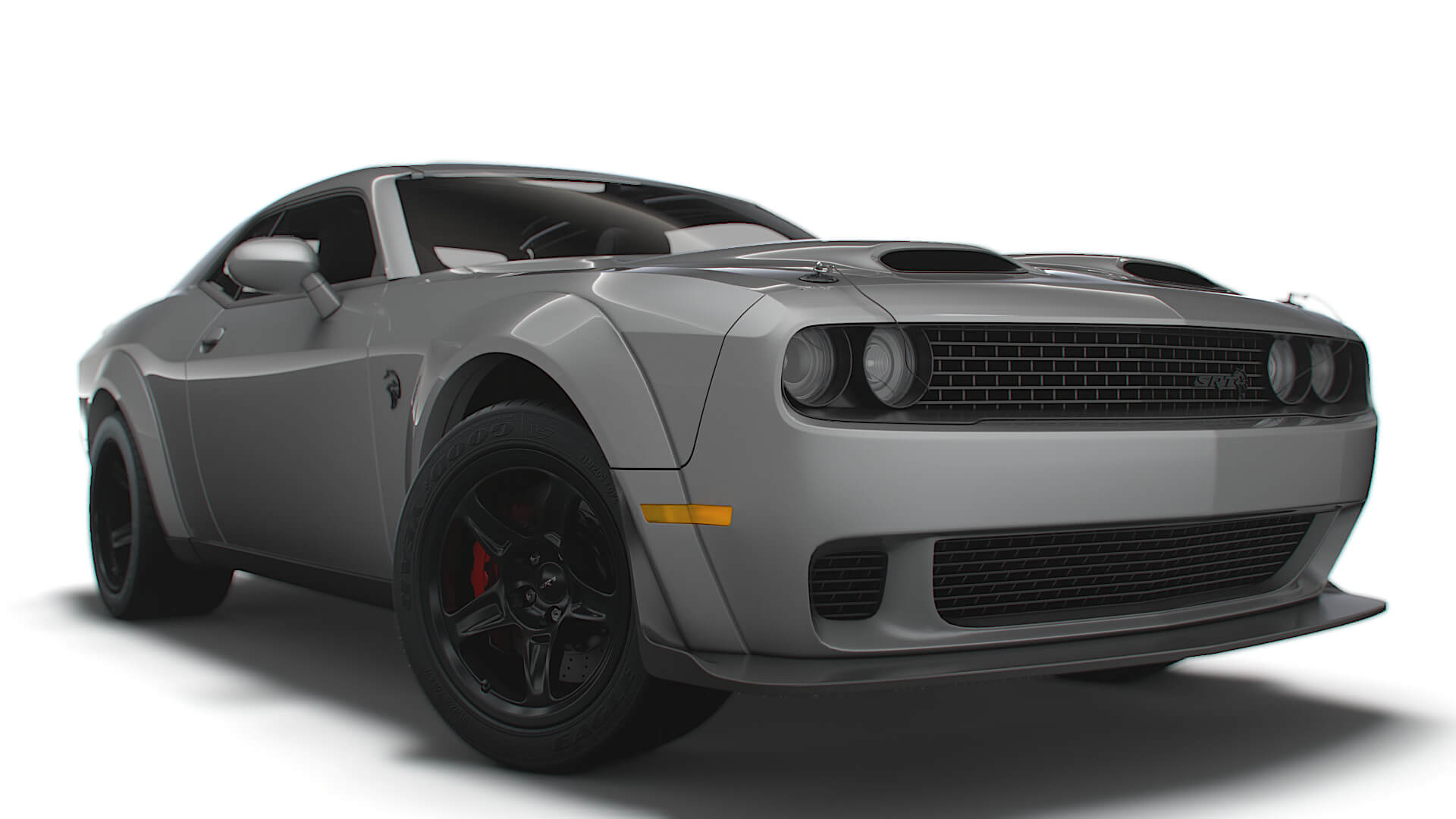 Dodge Challenger SRT Super Stock Black Package 2023 - 3D Model by ...