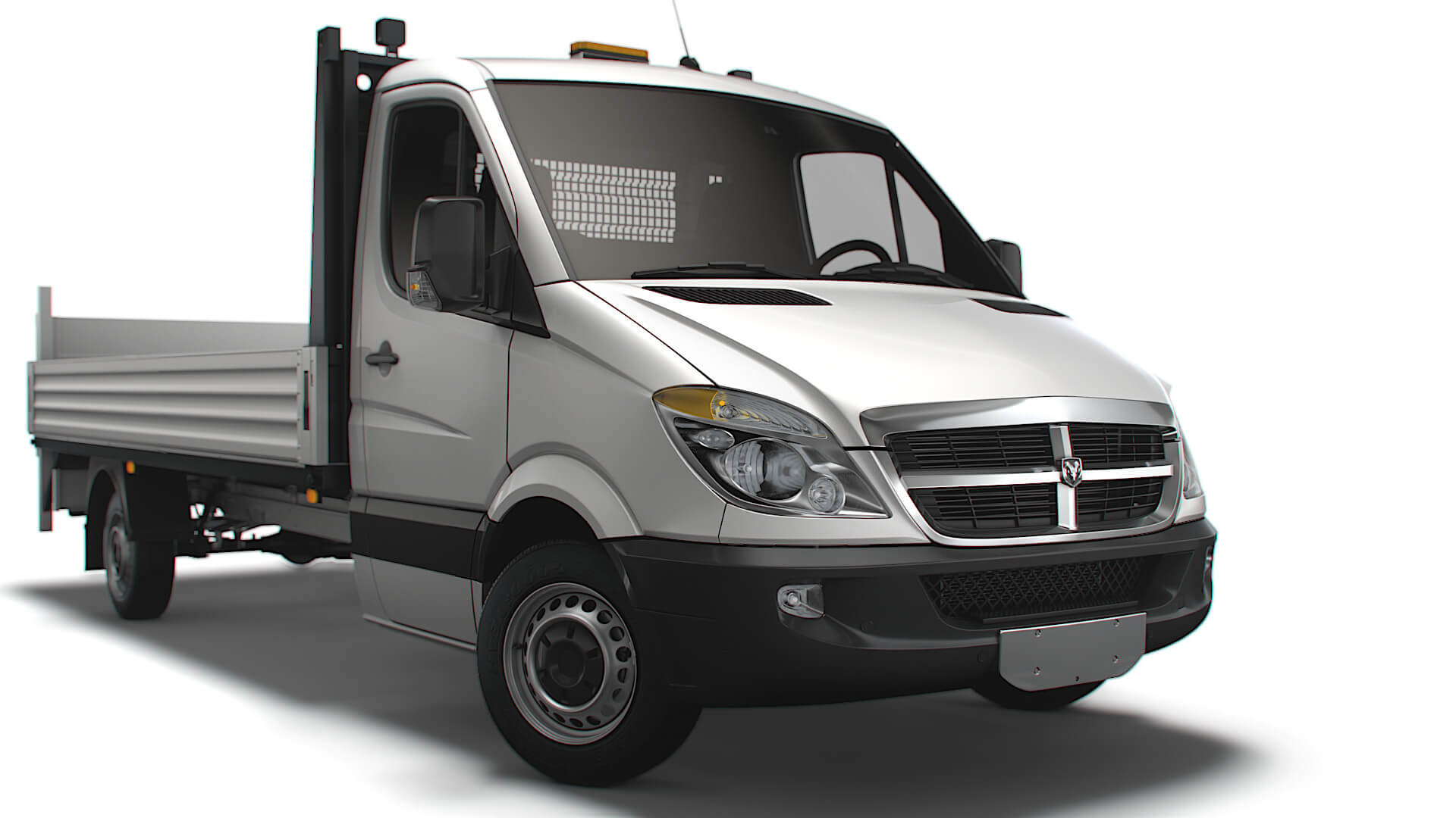 Dodge Sprinter Dropside Tail Lift 2009 - 3D Model by Creator 3D